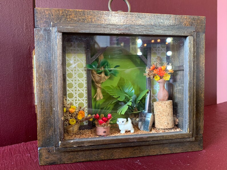 Shadow Box Terrarium Scenes, Still Life, Wall Art, Kitschy, Country ...