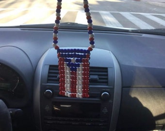 Rearview Mirror Flag - Etsy