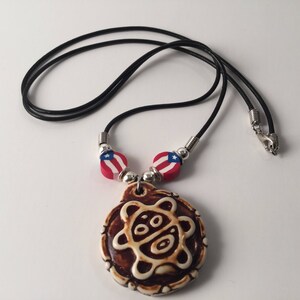 Puerto Rico Flag Beads Taino Sun Jayuya(clearance) - Etsy