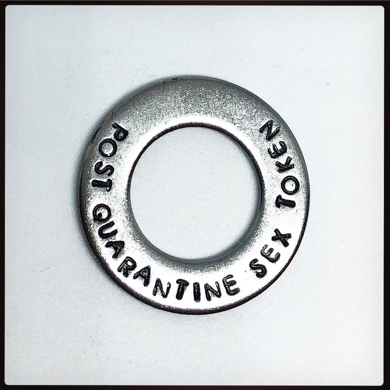 Post Quarantine Sex Token Funny Self Isolation Social Etsy