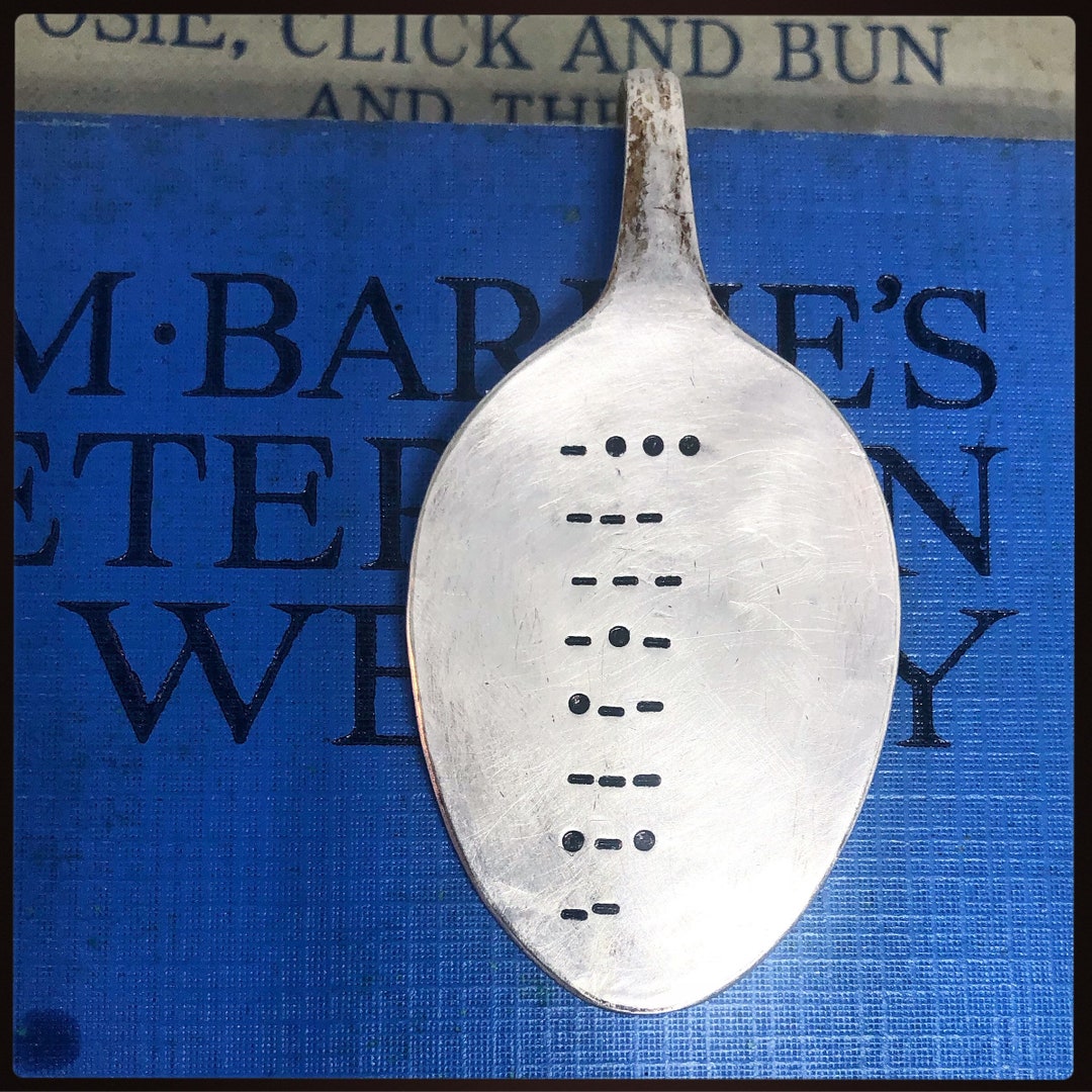 Personalised Custom MORSE CODE Secret Message Bookmark. - Etsy