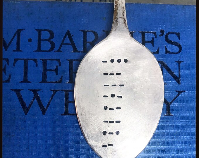 Personalised Custom MORSE CODE, Secret Message Bookmark. Vintage ...