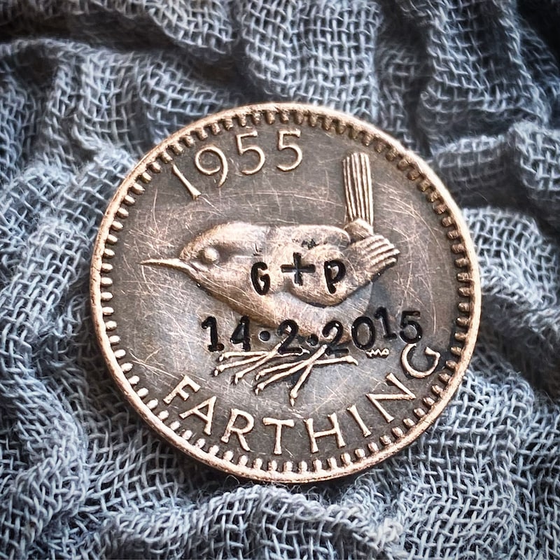 Hand Stamped Penny - Etsy