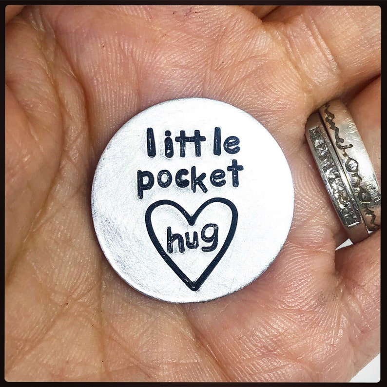 LITTLE POCKET HUG Love Token Self Isolating Birthday - Etsy