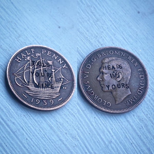 Penny Heads And Tails Coin at Jamie Kingsbury blog