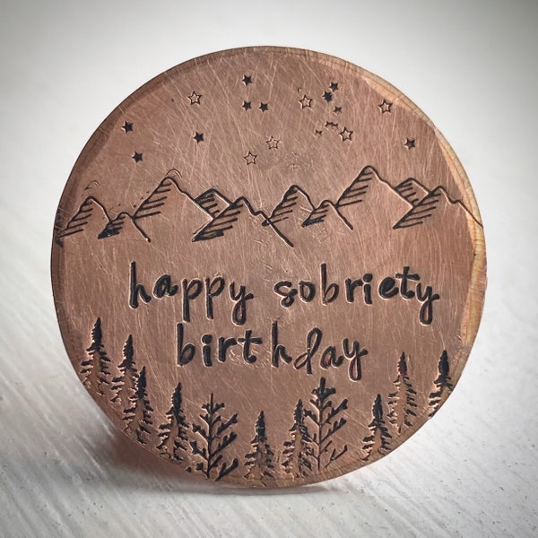 Happy Birthday Token - Etsy