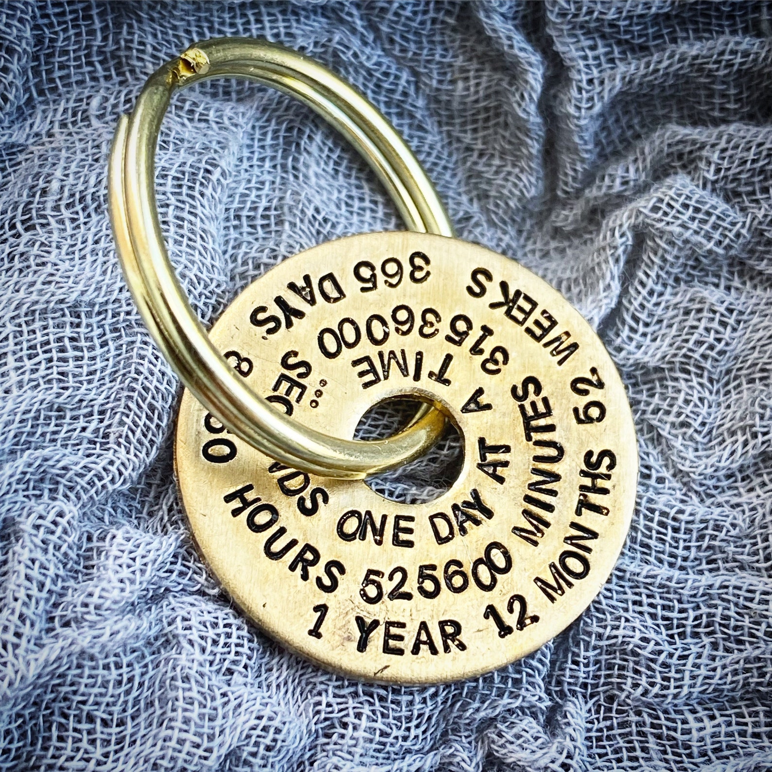 1 Year 12 Months 365 Days. Sobriety Recovery Token Chip Gift. - Etsy