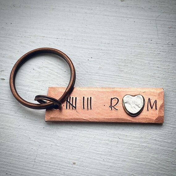 Reclaimed Bronze Tally Hash Mark Hand Stamped 8th Bronze - Etsy