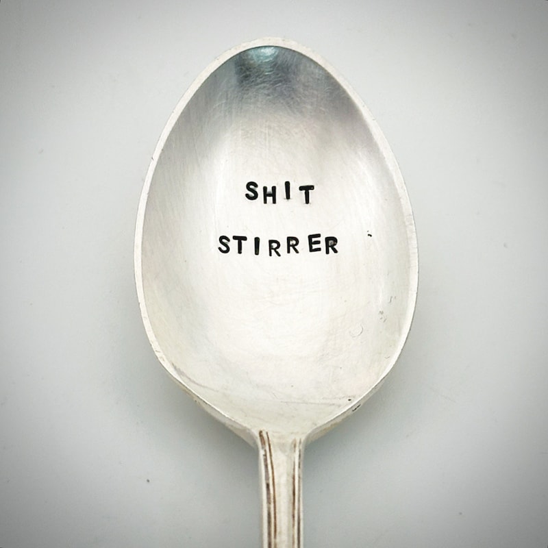 Shit Stirrer Spoon - Etsy