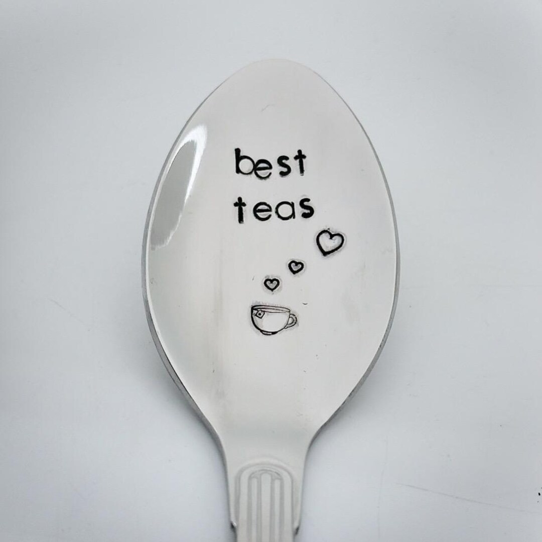 BEST TEAS. Best Friend Gift. BFF Friendship Hand Stamped Coffee ...