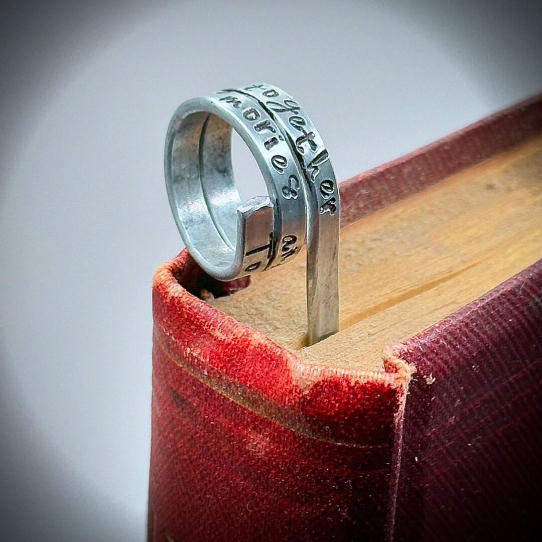 Personalised Secret Message Scroll Bookmark. Your Words Unique Birthday ...