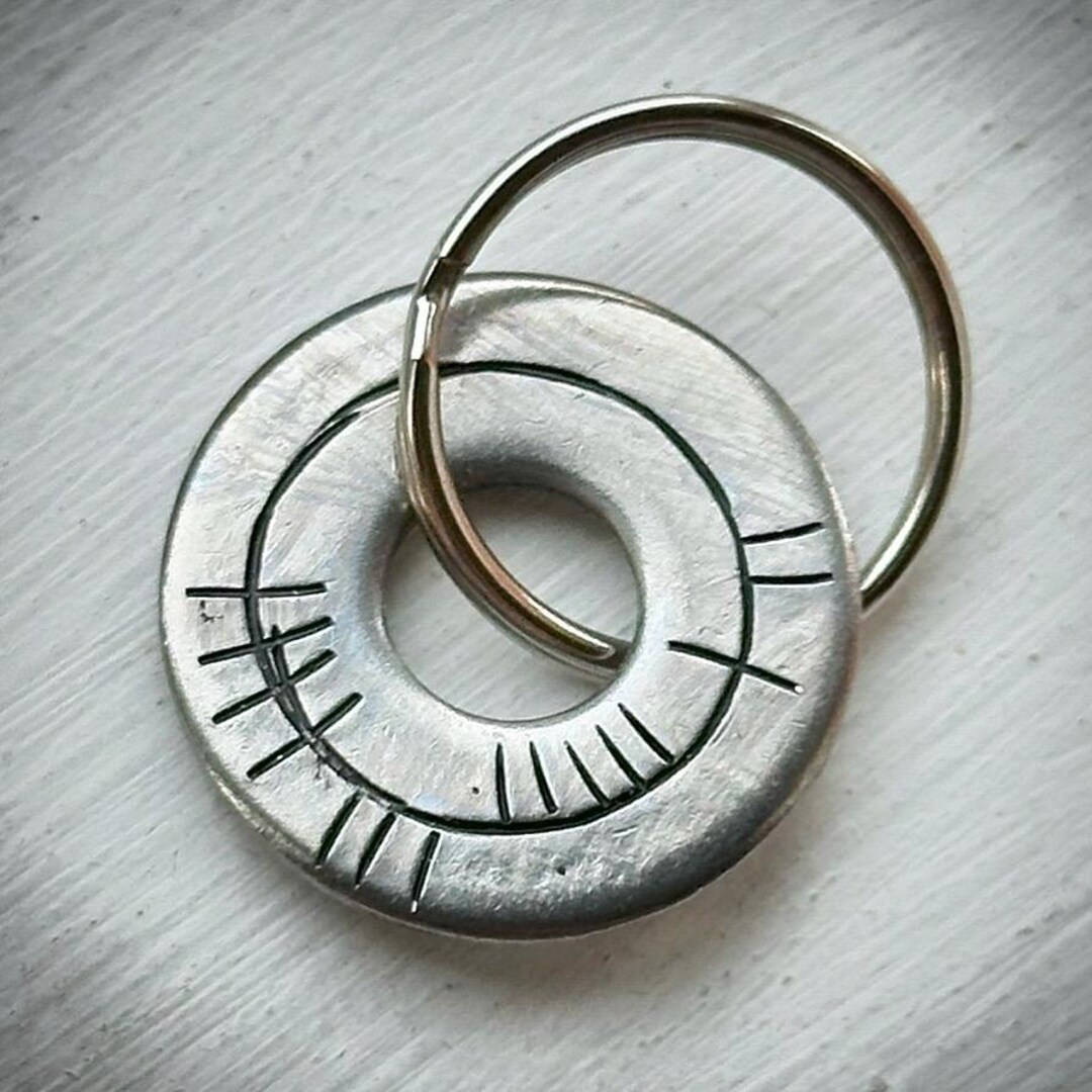 OGHAM Ancient Irish Alphabet Pet ID Tag. Custom Dog Cat Puppy Pet Tag ...