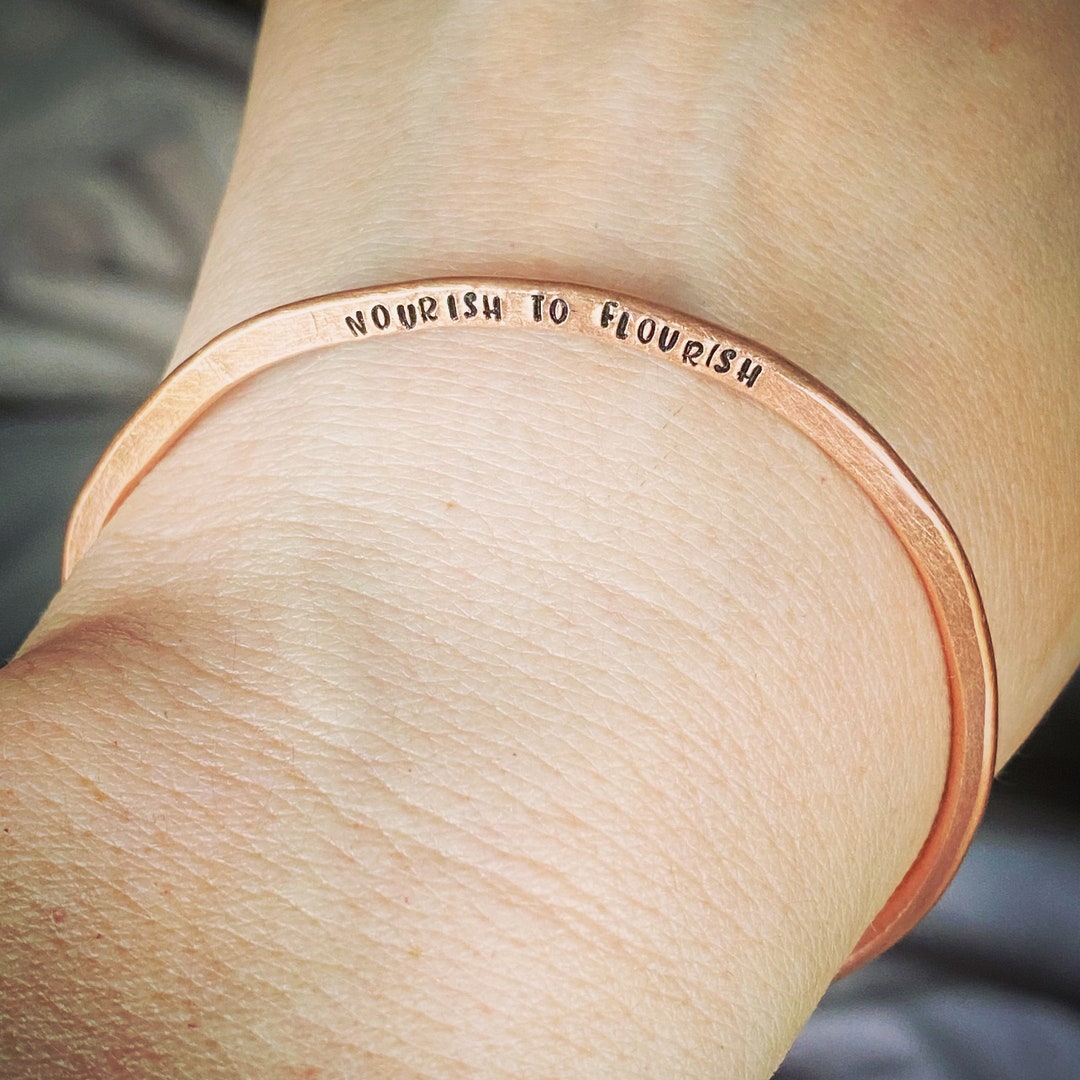 Hand Stamped PERSONALISED Mental Health Recovery Sobriety Anti Anxiety ...