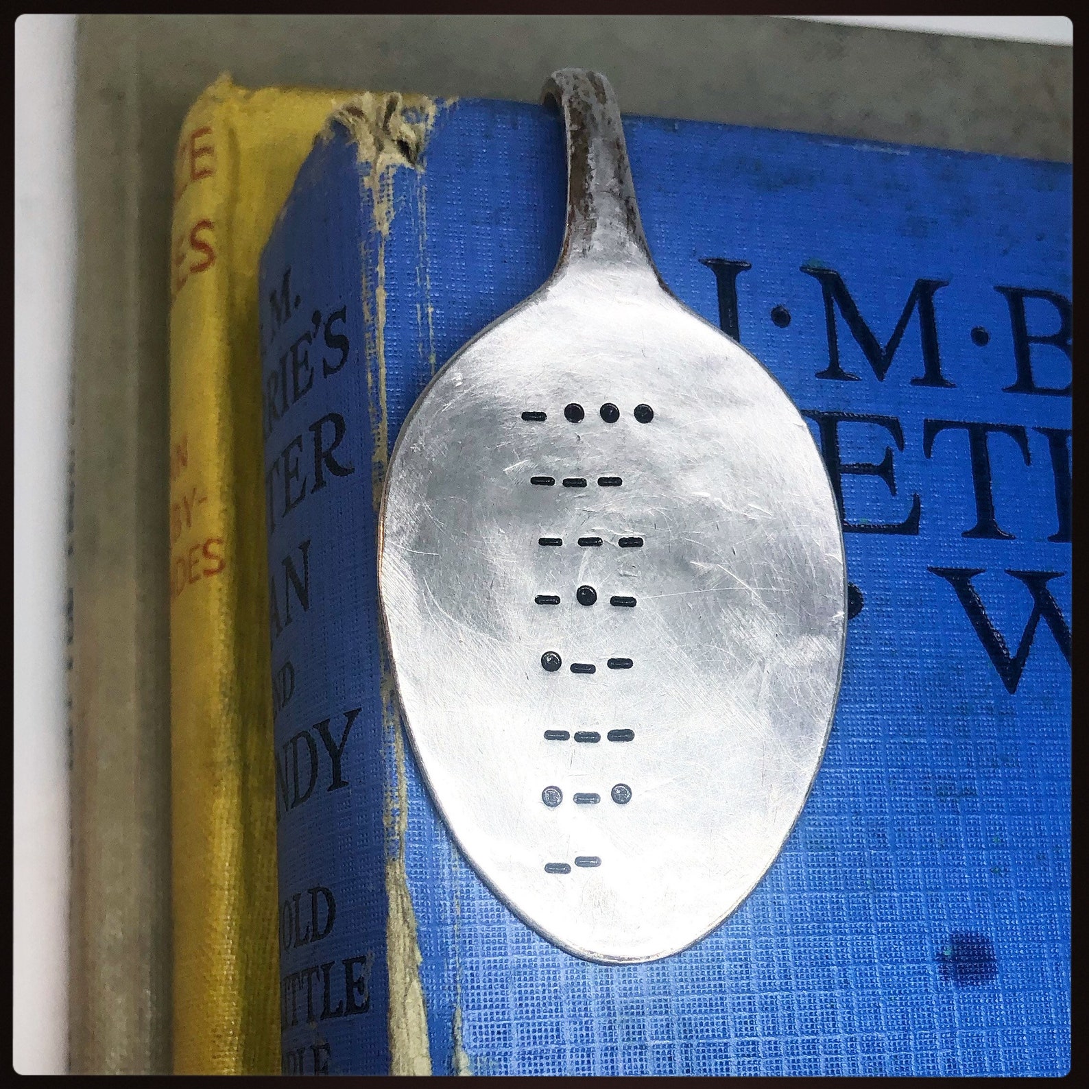 Personalised Custom MORSE CODE Secret Message Bookmark. | Etsy