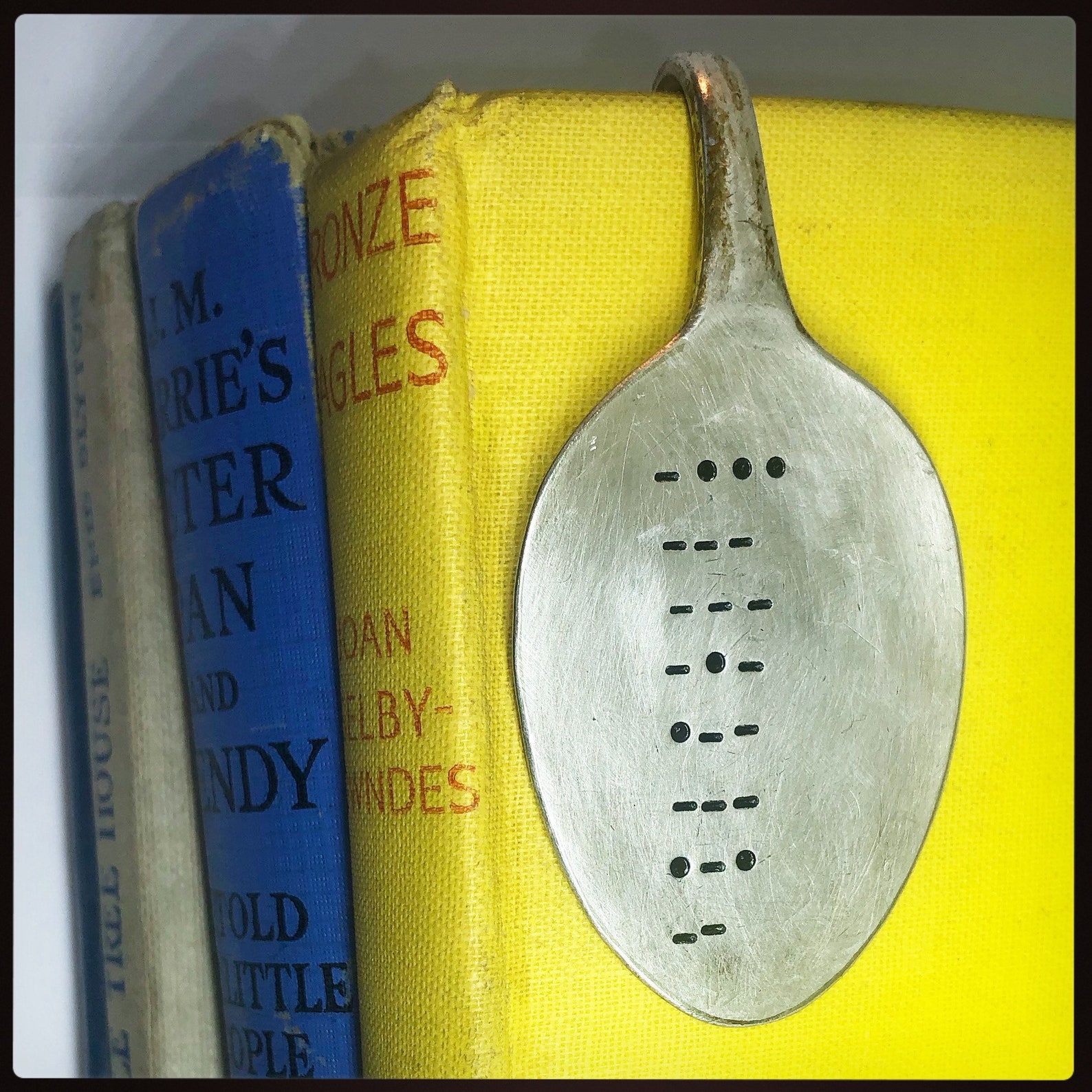 Personalised Custom MORSE CODE Secret Message Bookmark. | Etsy