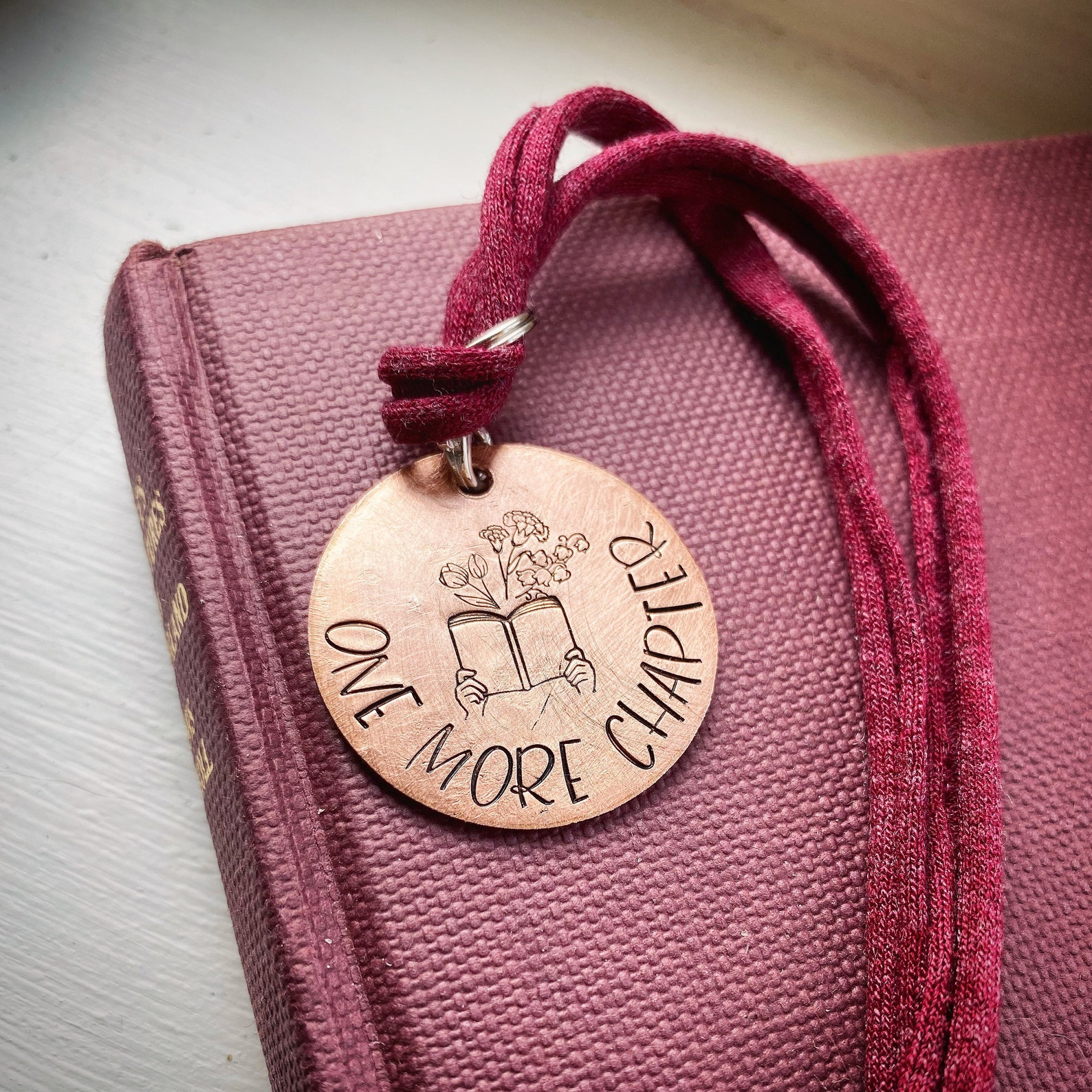 Unique FLIP COIN. One More Chapter. Go to Bed. Decision Maker Copper ...
