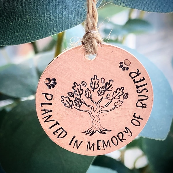 Memorial Tree Tag - Etsy