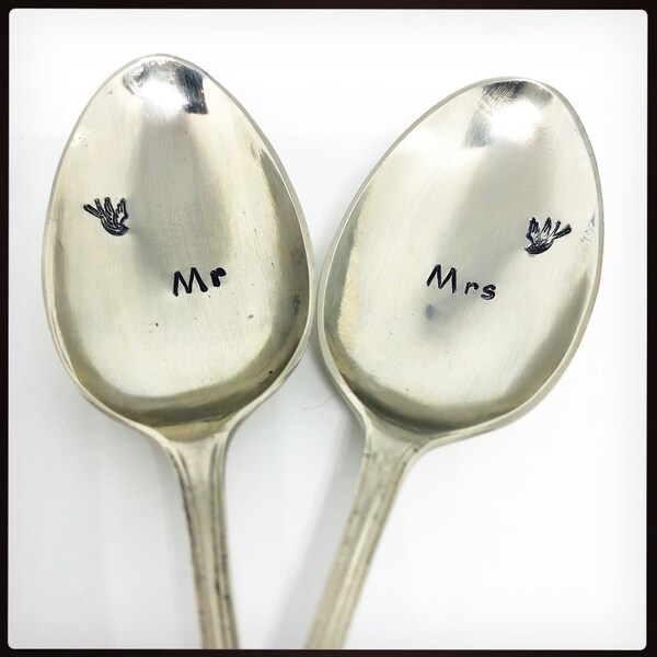Mr Mrs Spoons - Etsy