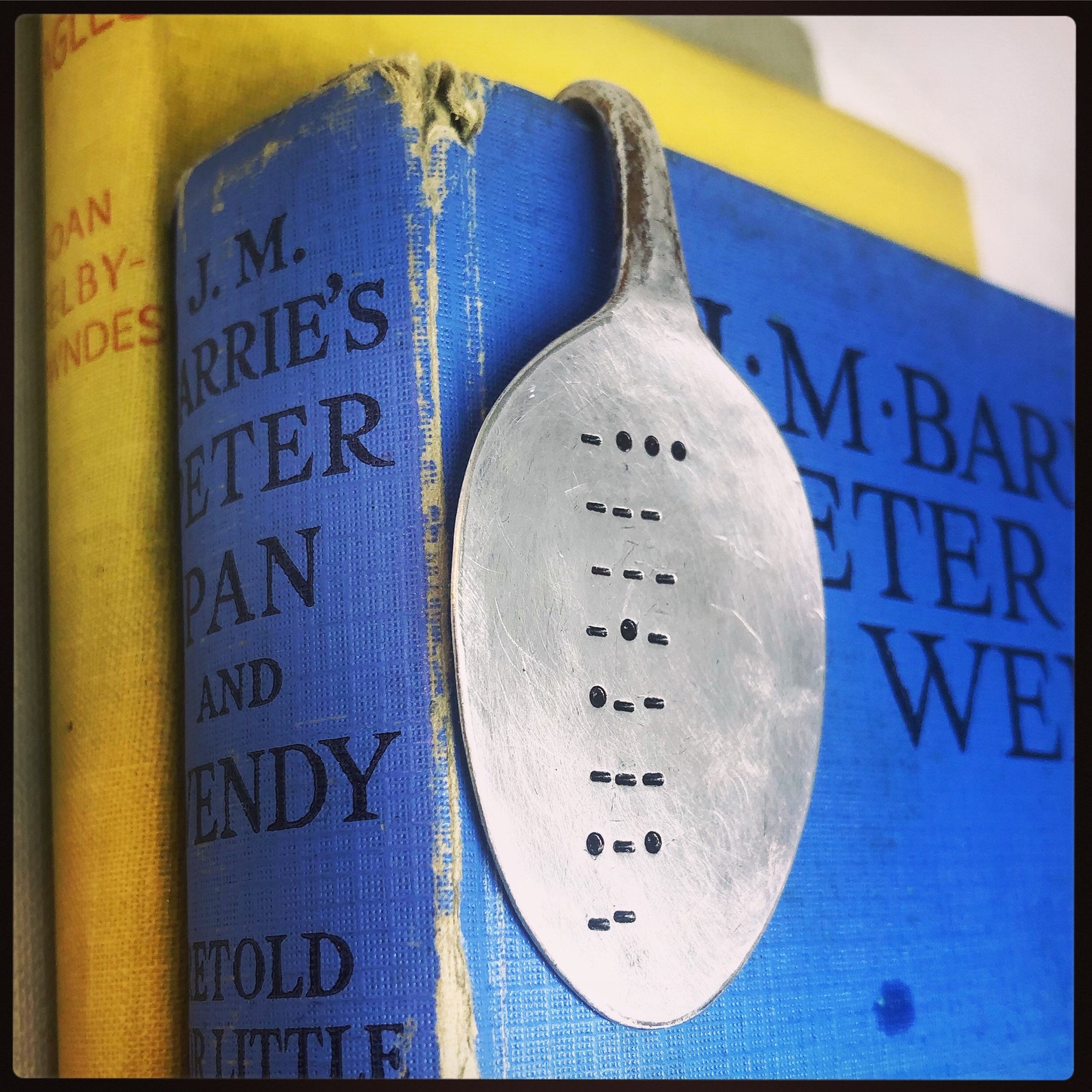 Personalised Custom MORSE CODE Secret Message Bookmark. | Etsy