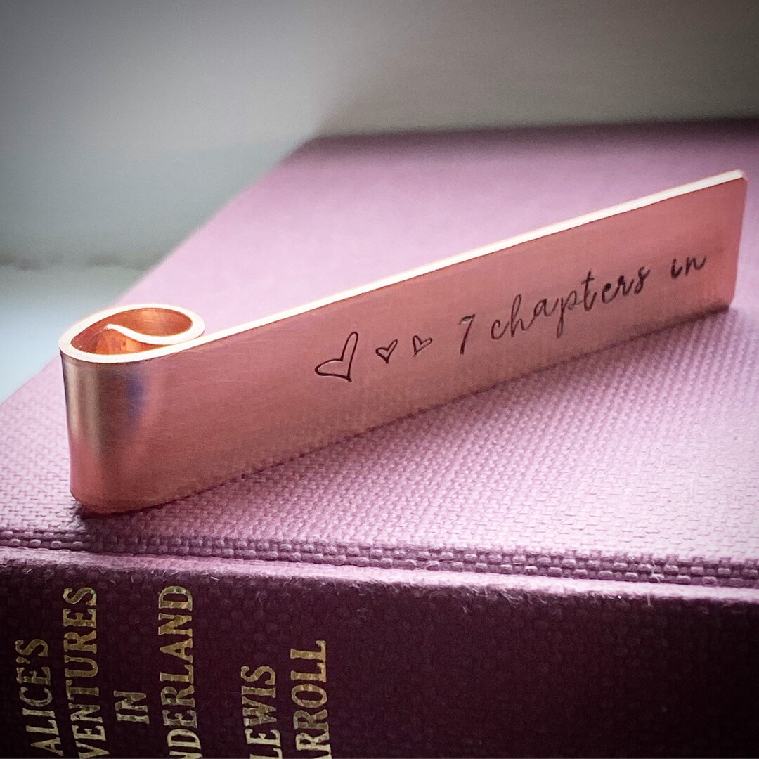 7 Chapters In. Traditional 7th 7 Year Wedding Anniversary Unique Copper ...