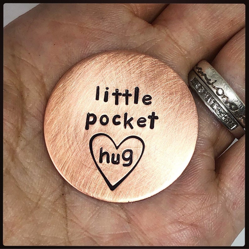 LITTLE POCKET HUG Love Token Self Isolating Birthday - Etsy