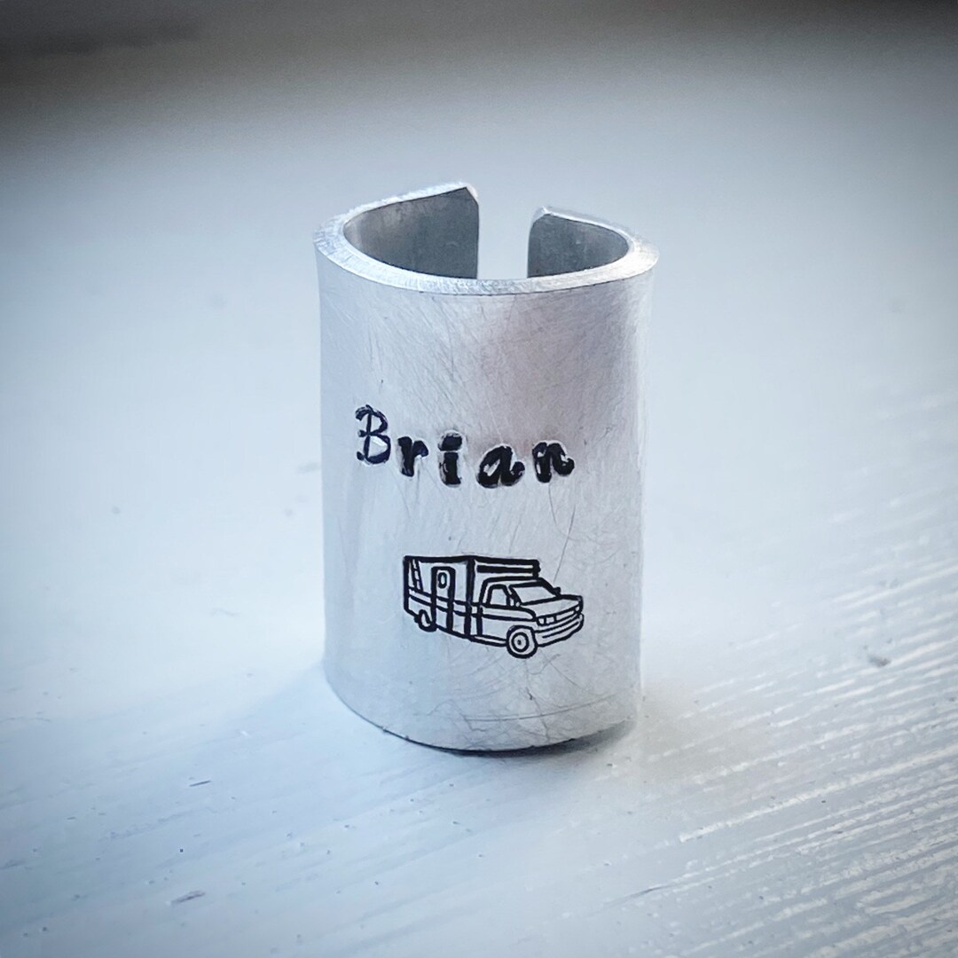 Ambulance Stethoscope Charm. Aluminium Personalised Paramedic NHS ID ...