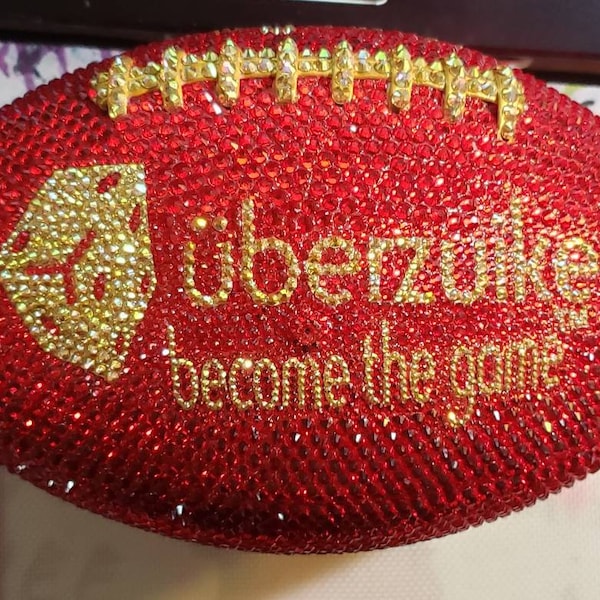 Bling Football - Etsy
