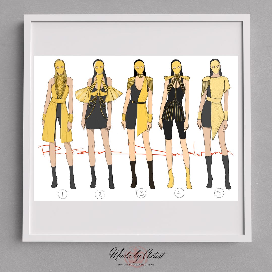 CREATE CUSTOM SKETCHES Personalized for Various Projects, Front Side ...