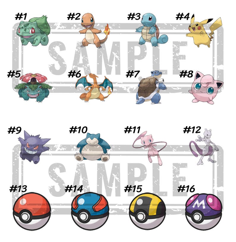 Pokemon Edible Images Cake Pops & Mini Cakes 1.5 / 3.5 Bulbasaur ...