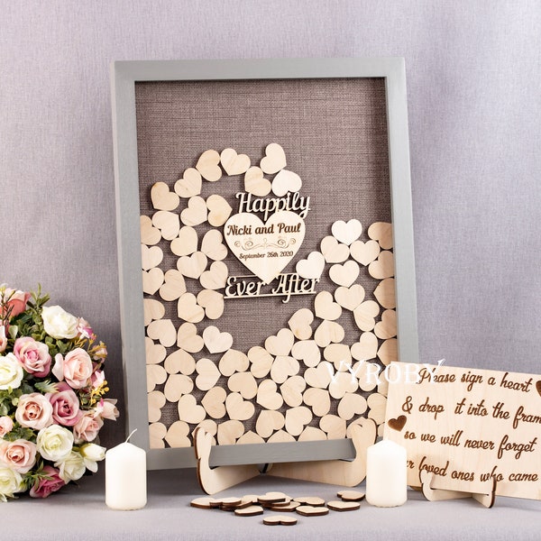 Heart Guest Book - Etsy