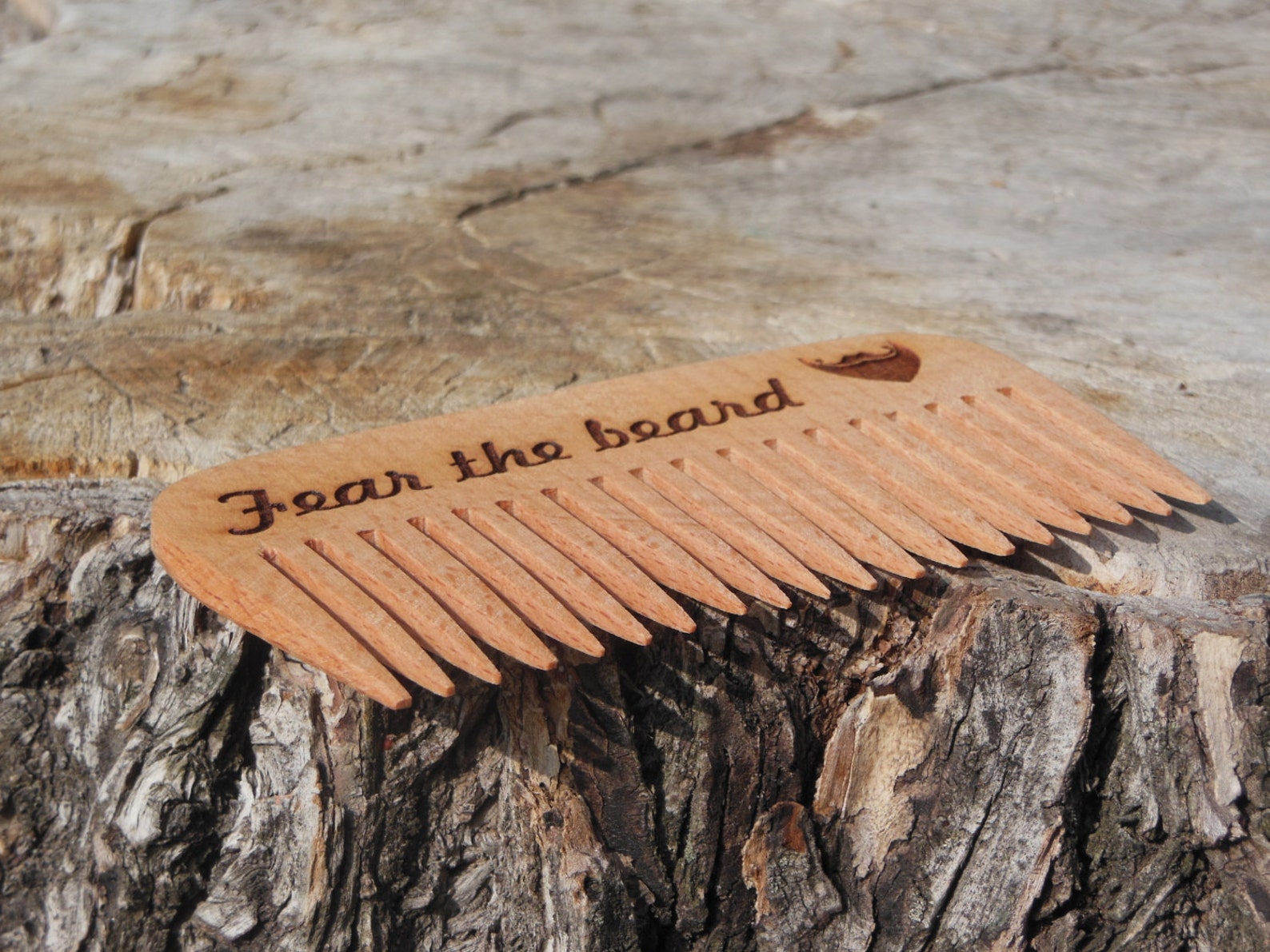 Engraved Gift Wooden Comb Personalized Beard Comb Custom Gift | Etsy