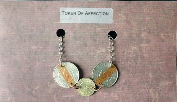 B45 Vintage Septa Token Bracelet | Etsy