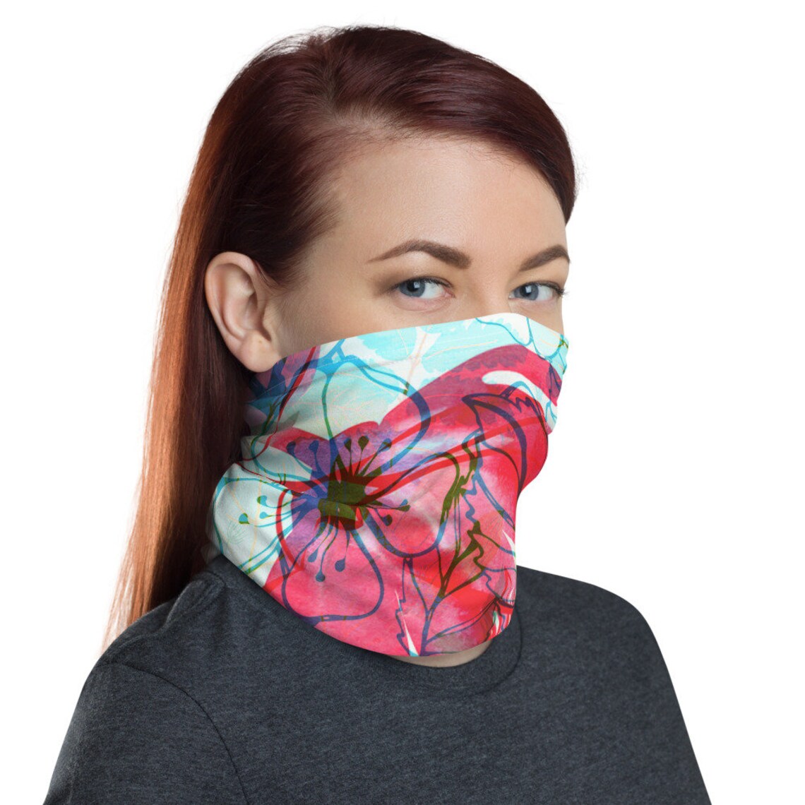 Abstract Motif Face Masks / Adult Large Face Mask / Mosaic - Etsy