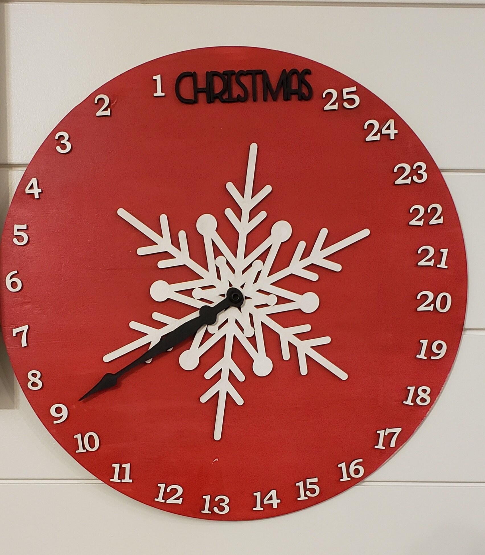 Christmas Countdown, Laser Cut Advent Calender, Christmas Countdown ...