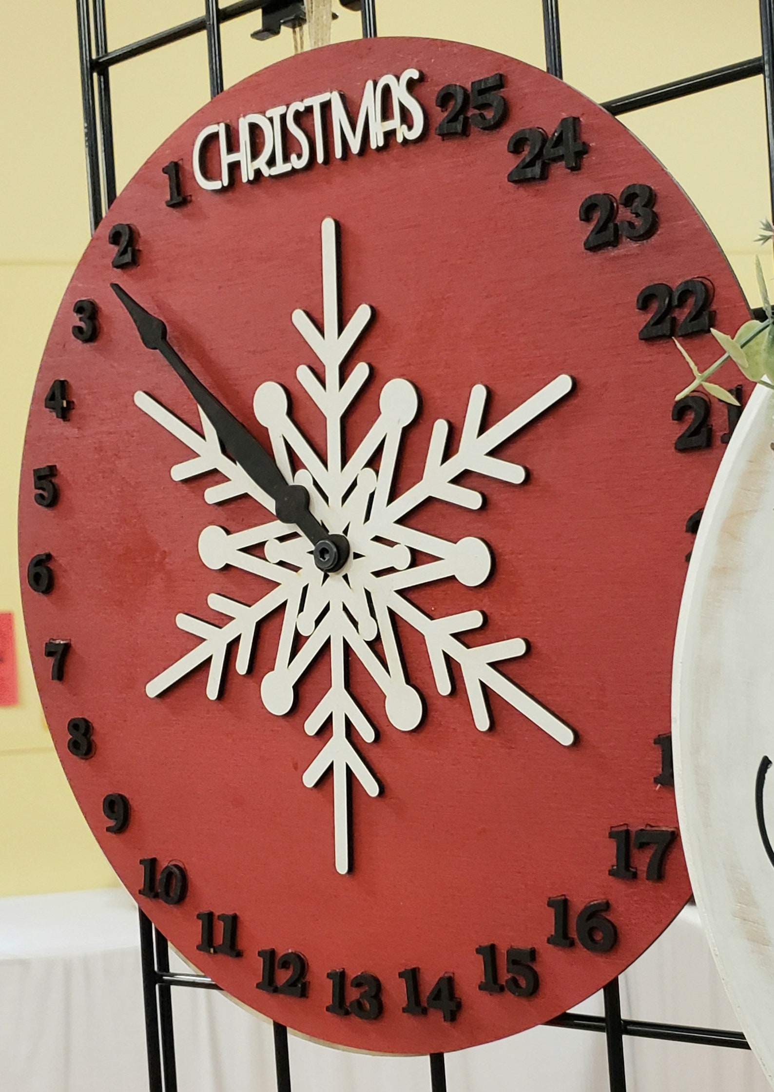 Christmas Countdown, Laser Cut Advent Calender, Christmas Countdown ...