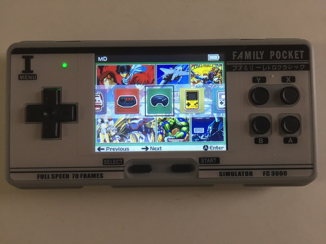 Sale Priced FC3000 Handheld Video Game Emulator With 4200 Games, NES ...