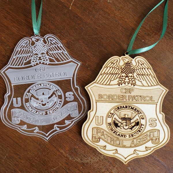 Border Patrol Badge - Etsy