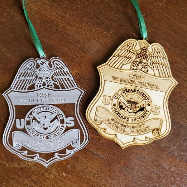 Border Patrol Badge - Etsy