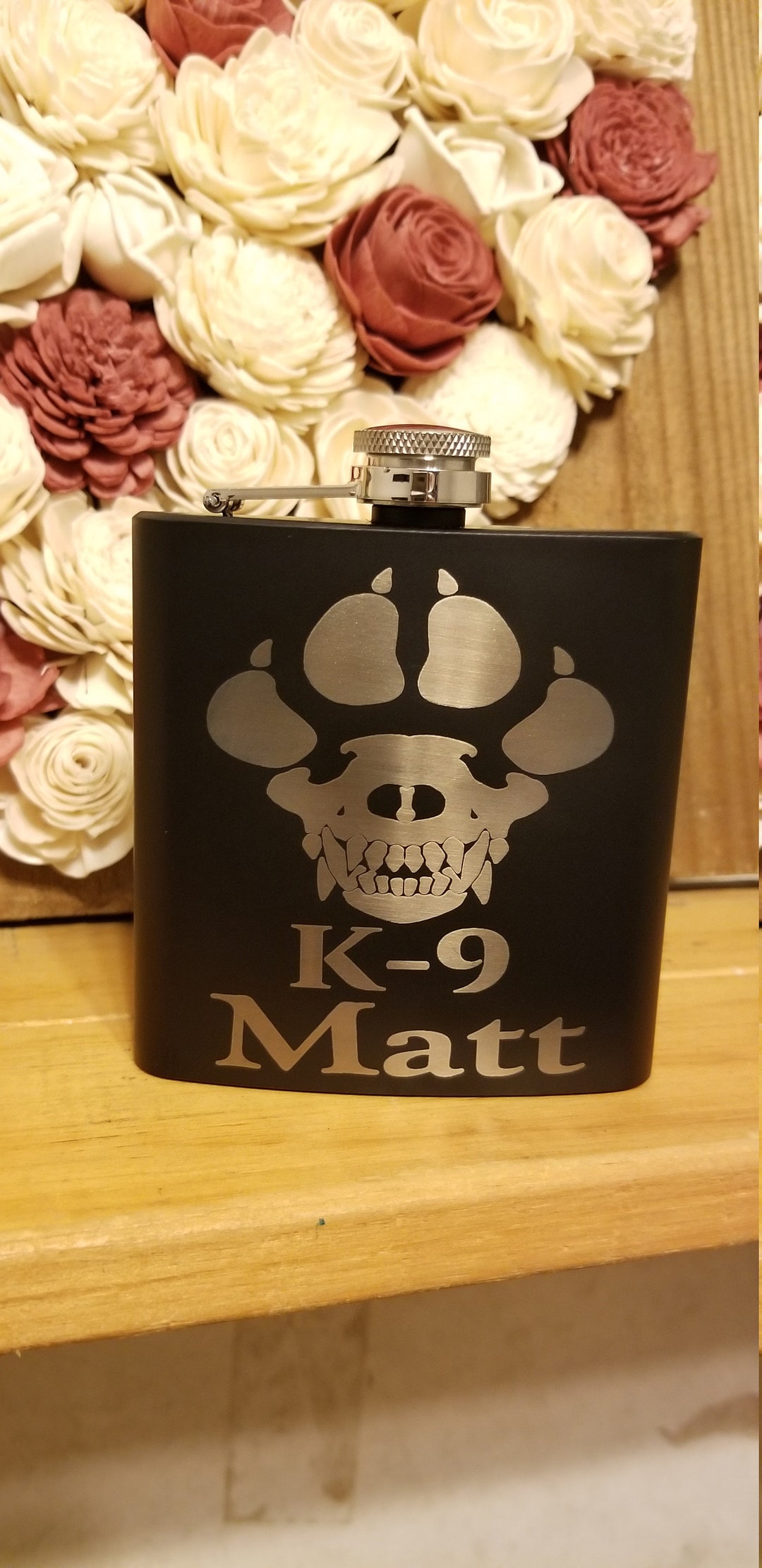 Customized K9 Flask - Etsy