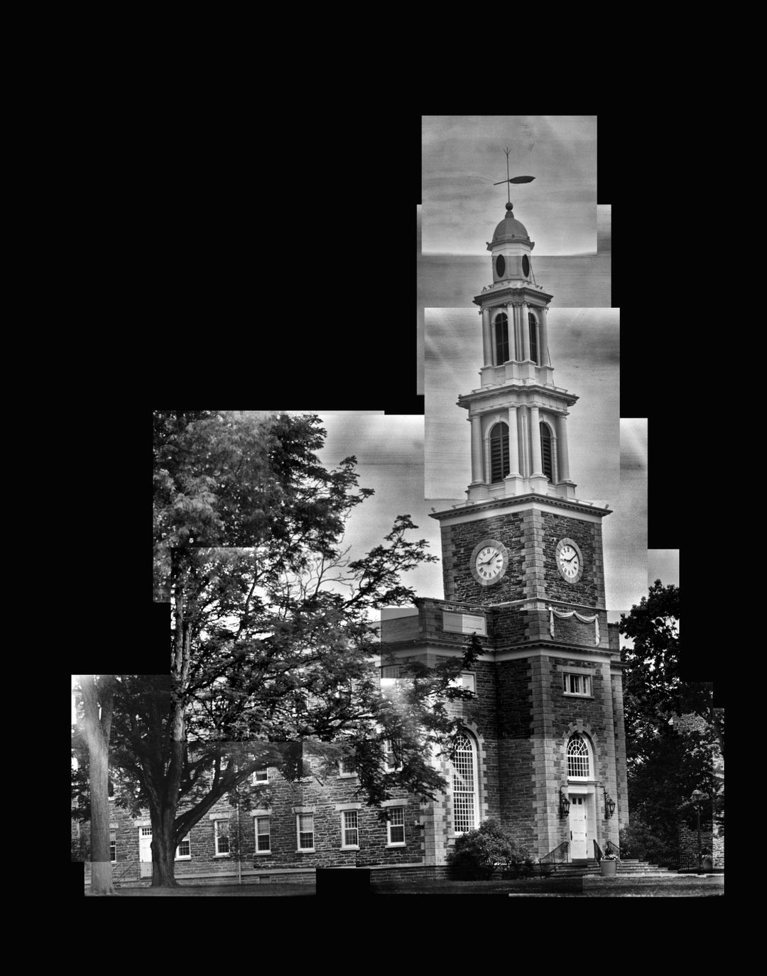 Hamilton College Chapel in Abstract Photo Collage, Art Photo for That ...