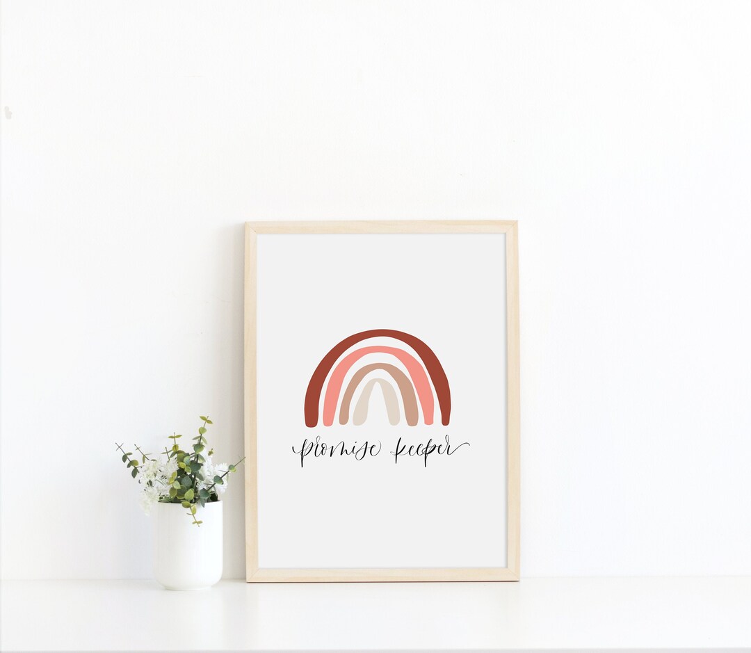 INSTANT DOWNLOAD Hand Lettered Print Promise Keeper Print Hand ...