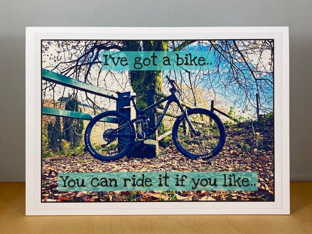 Pink Floyd “i’ve Got a Bike.. ” Valentine Card - Etsy