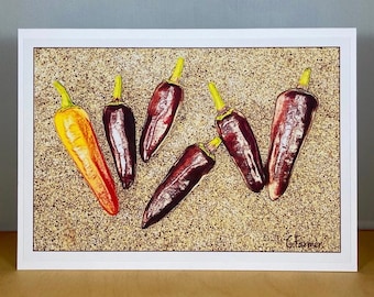 Chilli Birthday Card - Etsy