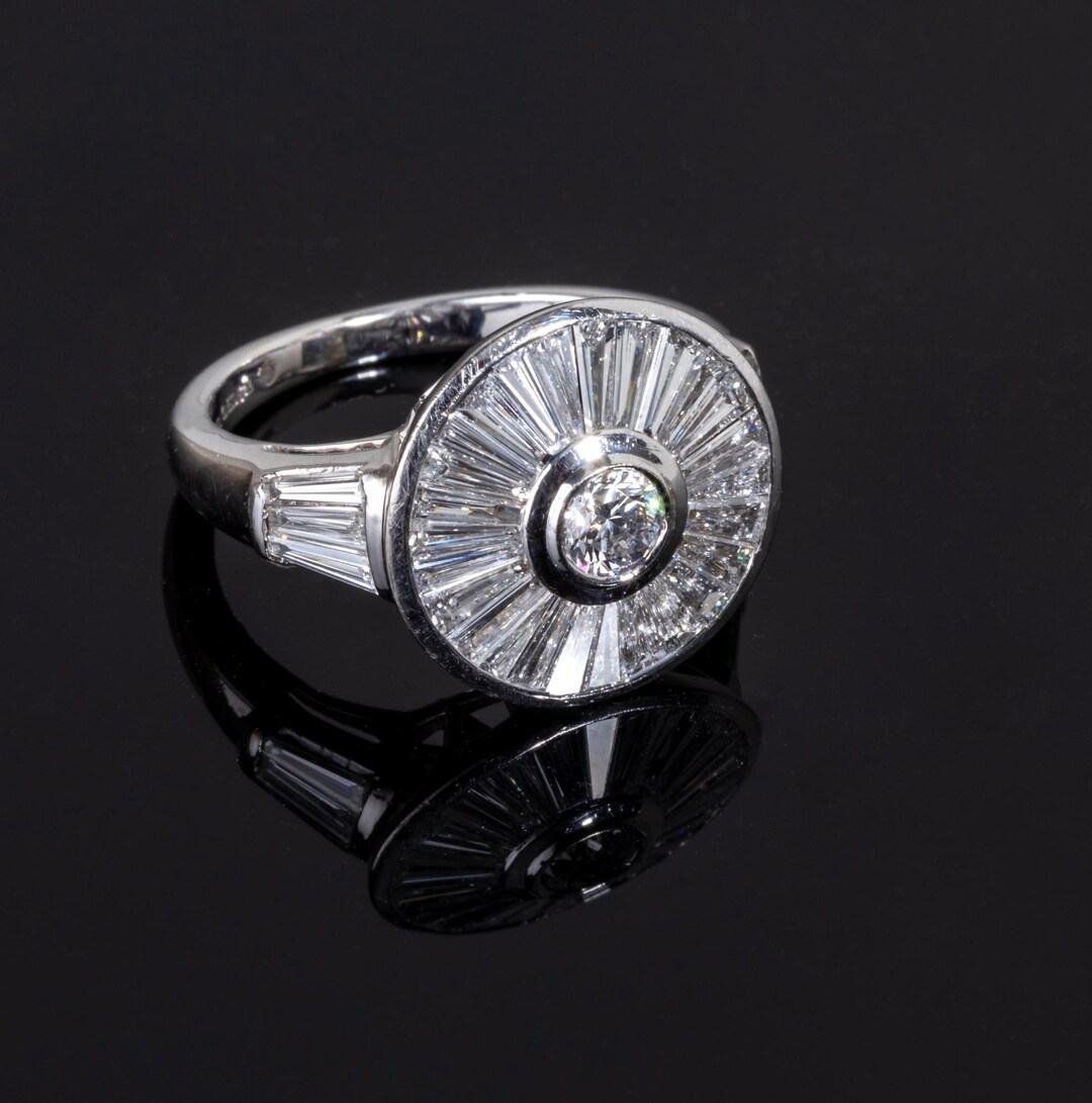 Ballerina Ring by John R Fox Engagement, Eternity New Family Heirloom ...