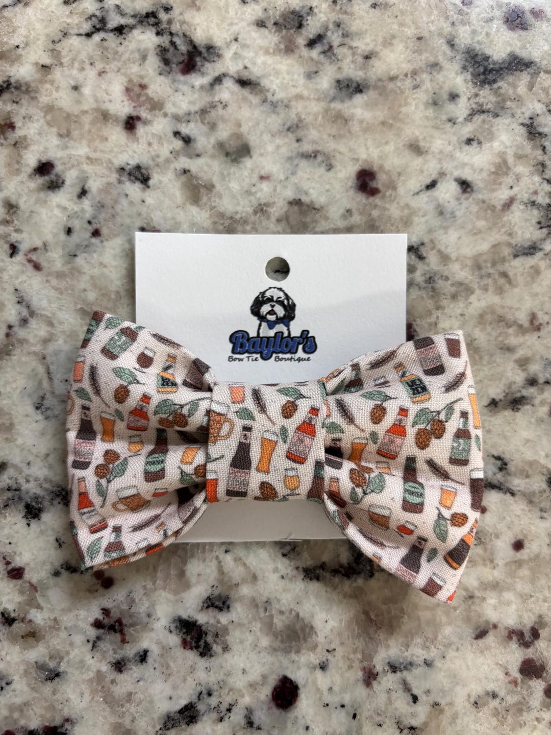 Beer Dog Bow Tie, Novelty Dog Bow Ties, Cute Dog Bow Ties, Pet Bow Ties, Baylors Bow Ties - Etsy