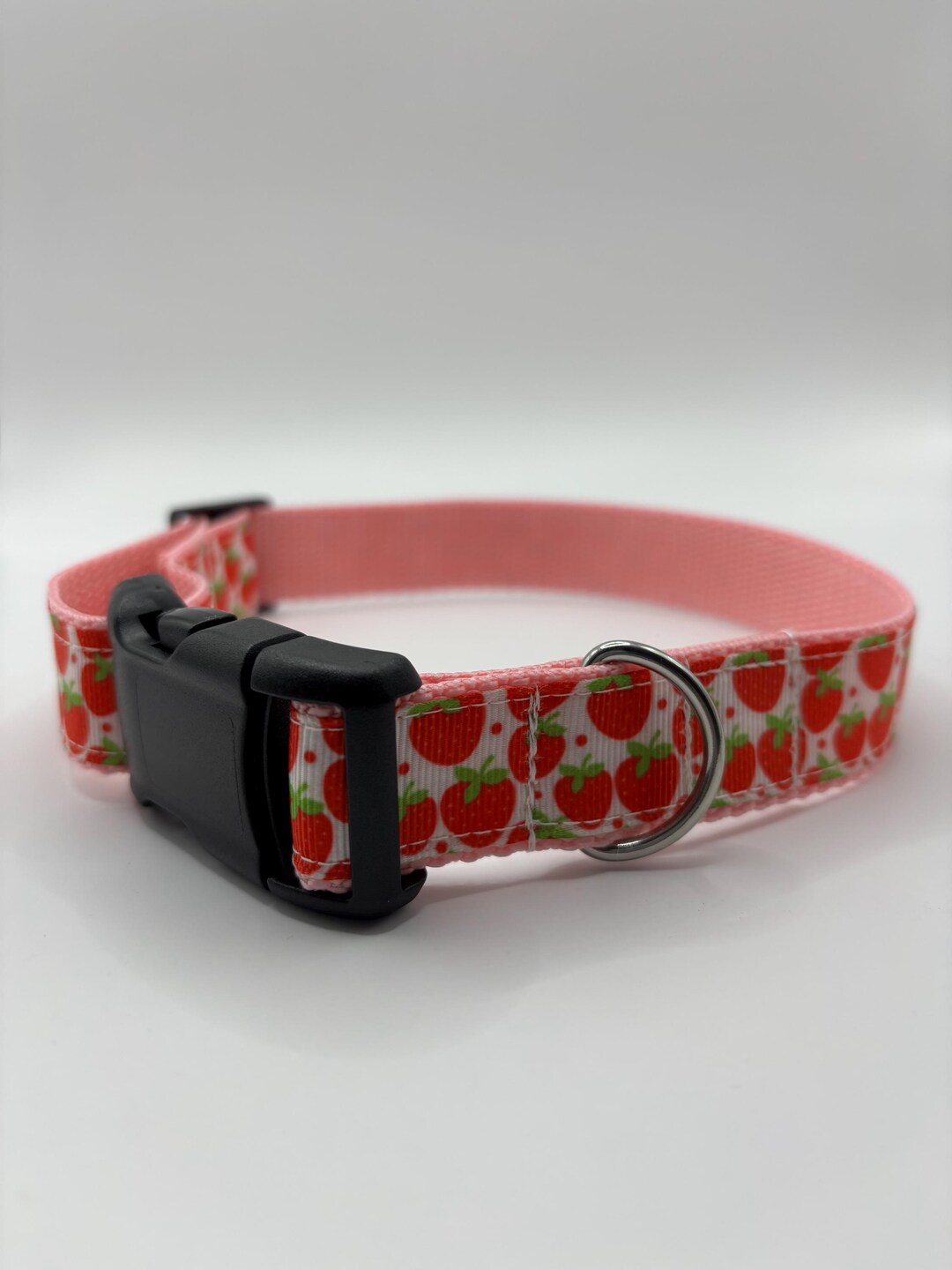 1 Inch Strawberry Collar: Cute Dog Collars, Collars, Foodie Dog Collar ...