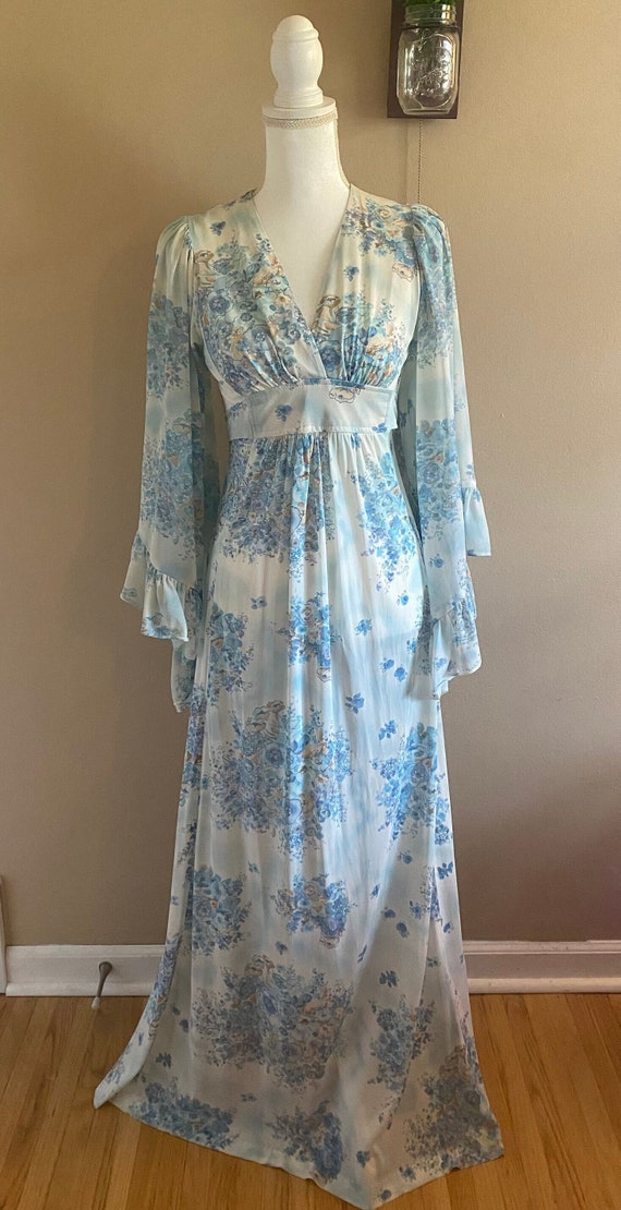 70s angelic white maxi - Gem