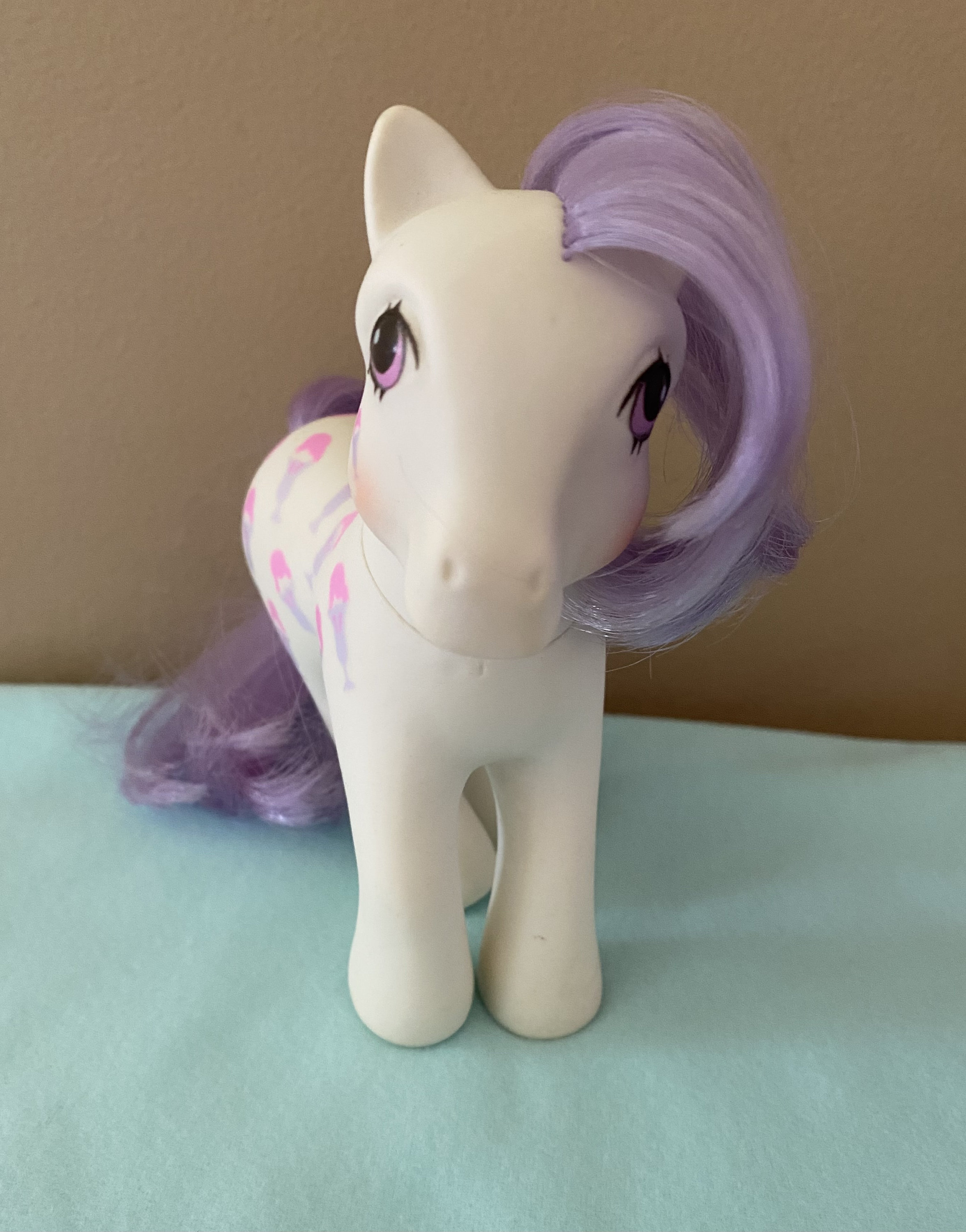 Vintage GI My Little Pony Scoops, Twice as Fancy Ponies 1987 Hasbro ...