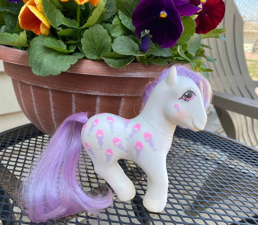 Vintage GI My Little Pony Scoops, Twice as Fancy Ponies 1987 Hasbro ...