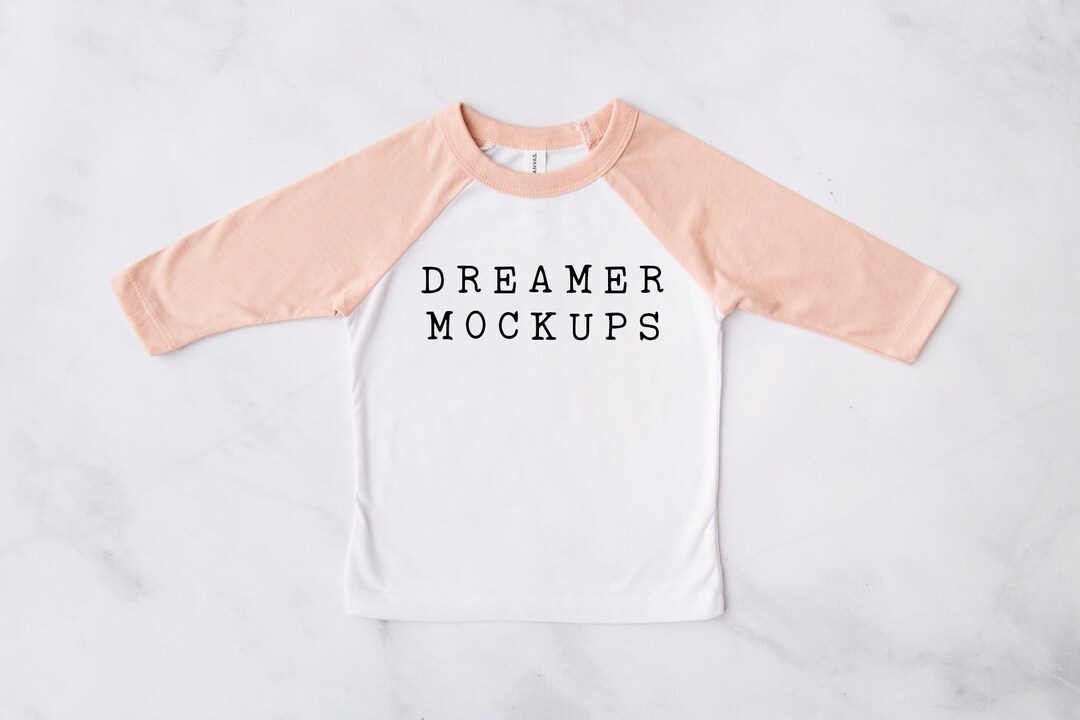 Kids Raglan Mockup, Toddler Shirt Mockup, Kids Mock Up, Baseball Mockup ...